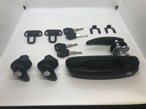 Canopy Rear Window T Handle And 2 Side Locks Same Key Flexiglass Ultimat