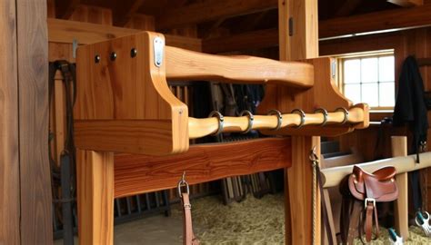 20 Ingenious Diy Wooden Saddle Rack Ideas For Your Home