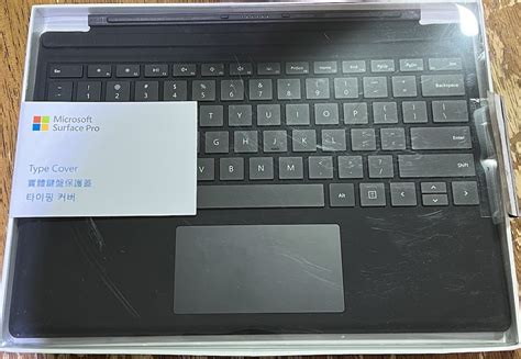 Microsoft Surface Pro Type Cover Black M1725 Computers And Tech Parts