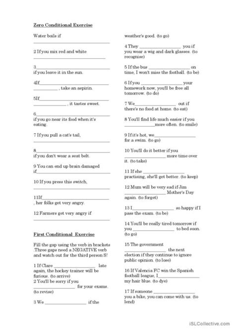 Third Conditional Grammar Exercises Pdf Design Talk