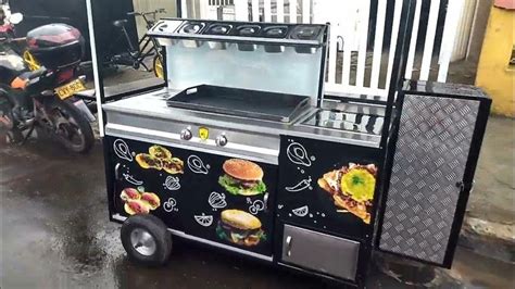 Carro Para Comidas Rápidas Colombia Carros Para Comida Rapida Carritos Para Hamburguesas