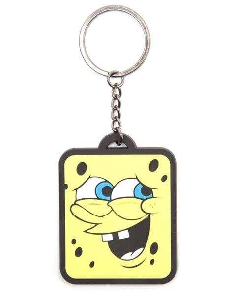 Spongebob Whatever Smile Rubber Keychain Nuovo And Imballo Originale Eur 25 56 Picclick It