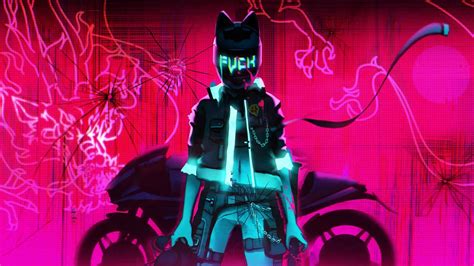 Cyberpunk Girl Wallpaper Engine