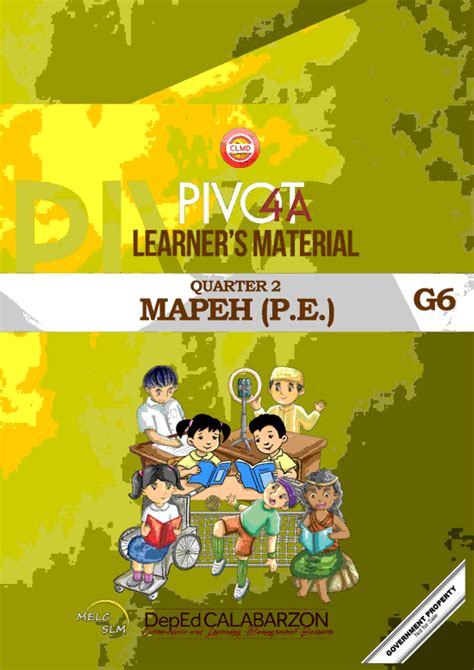 Pe 6 Grade 6 Modules