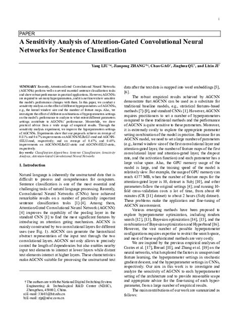 Pdf A Sensitivity Analysis Of Attention Gated Convolutional Neural
