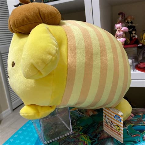 Sanrio Big Pompompurin Mochi Soft Lying Down Depop