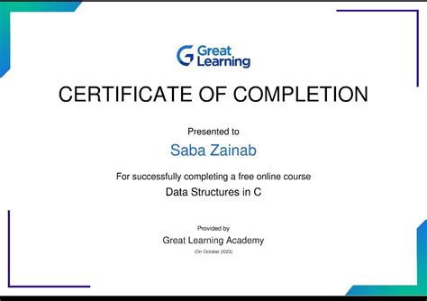 Saba Zainab Mohammad On Linkedin Greatlearning