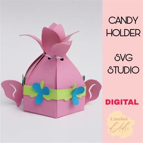 Digital Trolls Candy Holder Trolls Candy Box Letter Size Etsy
