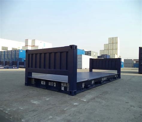 Collapsable End Flat Rack Containers For Transportation Buy Foldable Container Flat Rack
