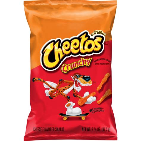 Cheetos® Crunchy Cheese Flavored Snacks 2 875 Oz Fred Meyer
