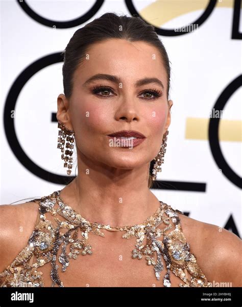 Sofia Vergara Attending The 74th Annual Golden Globe Awards Held At The