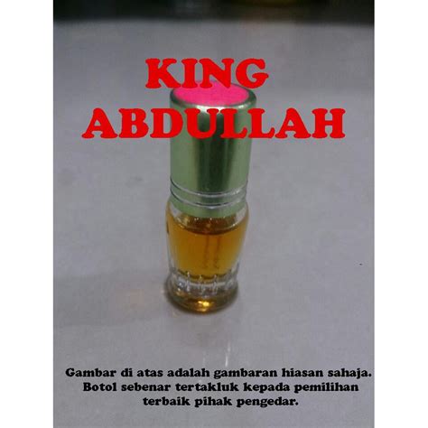 Kasturi Hitam Mekah Putih Mekah King Abdullah Muzaffar Pati Perfume