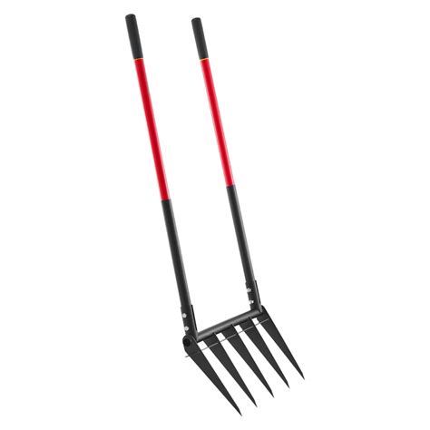 Vevor Heavy Duty Garden Fork 5 Tine 54 Broad Fork