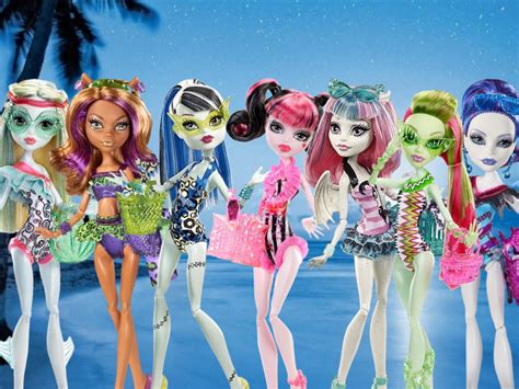 Trip To The Beach Monster High By Kirakiradolls On Deviantart