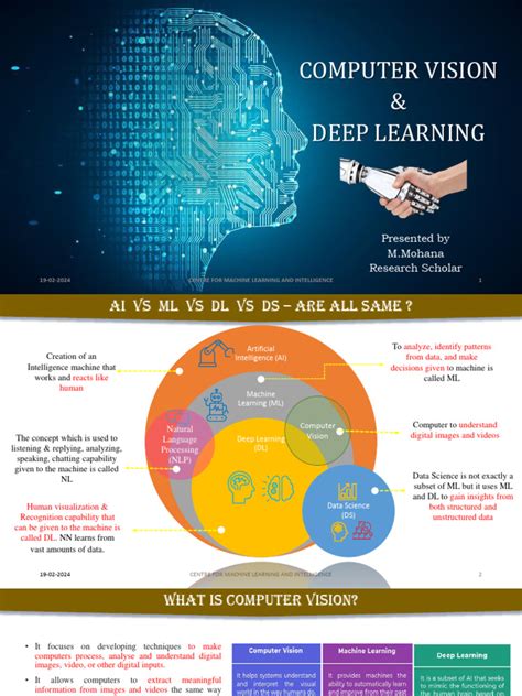 Computer Vision And Deep Learning Overview Pdf Artificial Neural