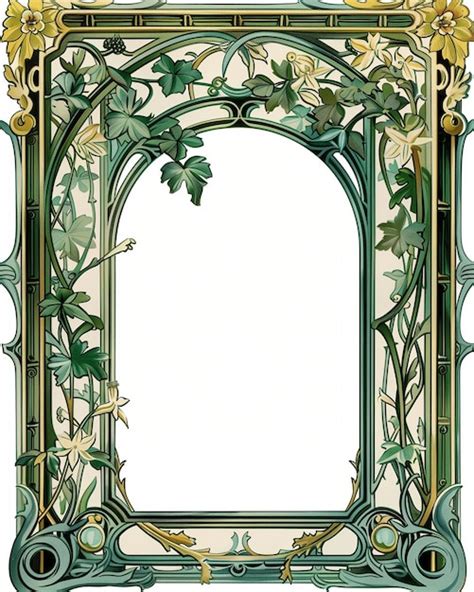 Alphonse Mucha Style Frame Images Free Download On Freepik