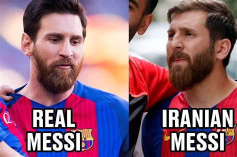 Finally Messi`s Lookalike Has Been Found In Iran Videopictures