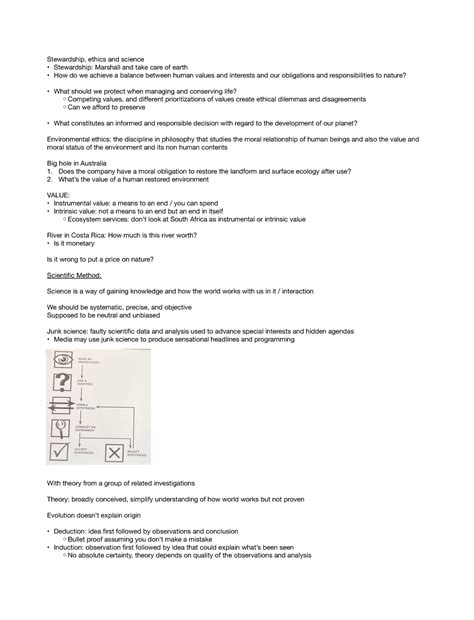 Environmental Ethics And The Scientific Method Stewardship Ethics And Science Stewardship