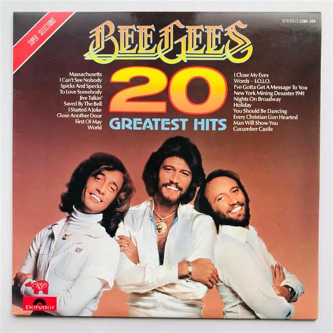Bee Gees 20 Greatest Hits Lp Vinyl Piringan Hitam Ph