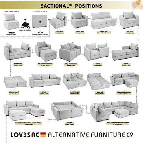 Lovesac Coolest Piece Of Furniture It Comes Apart And You Can Make Any