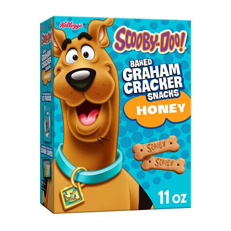 Kelloggs Scooby Doo Honey Baked Graham Cracker Snacks Lunch Box