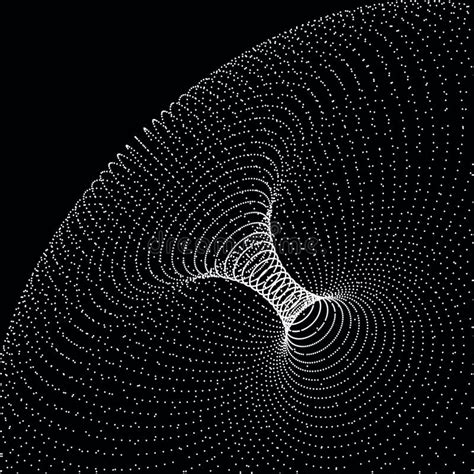 Infundibular Futuristic Structure Stock Vector Illustration Of Socket