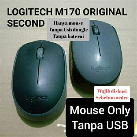 Jual Mouse Only Logitech M170m171 Tanpa Usb Tanpa Batre 100 Original Bekas Shopee Indonesia
