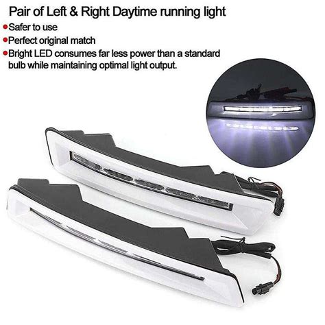 Other Drl Daytime Running Light Pair Of 12v Led Drl Daytime Running Lights Fit For Land