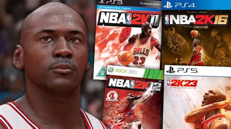 I Played Every Nba 2k With Michael Jordan On The Cover Youtube