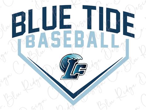 Long County Blue Tide Baseball School Spirit Team Mascot Direct To Fil