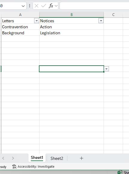 need help setting up vba code for multiple list selections on 2 columns