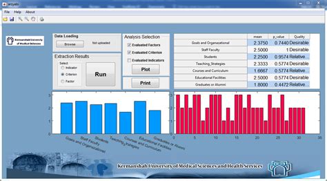 The Graphical Interface Of The Designed Software Ieseg For Internal