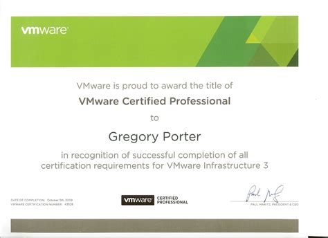 Im Vmware Certified On Vi3