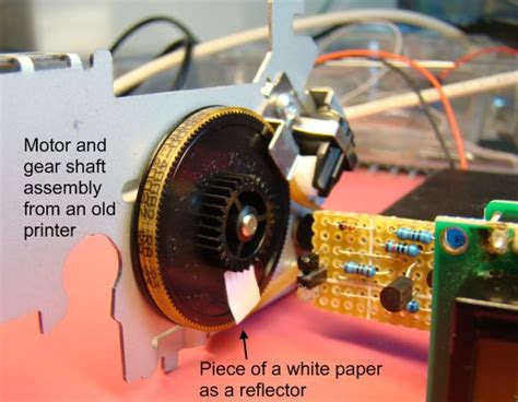 How To Make A Contact Less Digital Tachometer Using Ir Light Reflection Technique Embedded Lab