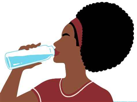 Drinking Water Animated 