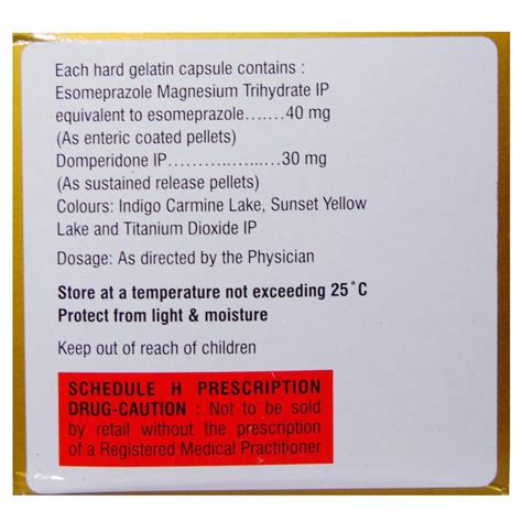 Odepraz D Capsule 10s Price Uses Side Effects Composition Apollo