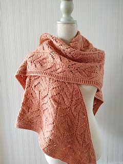 Ravelry Blossom Shawl Pattern By Along Avec Anna
