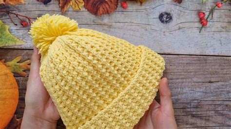 Free Crochet Ribbed Beanie Pattern For Winter