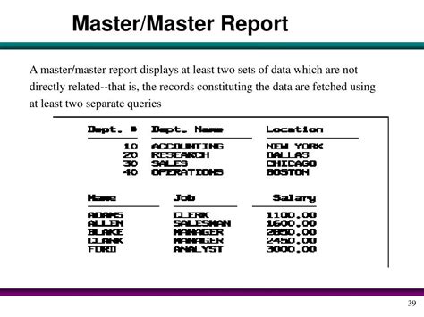Ppt Oracle Reports Builder Powerpoint Presentation Free Download