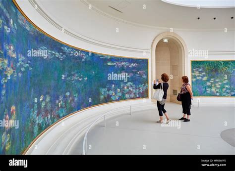 Seerosen Nympheas Serie Gemalt Von Claude Monet Musee De L´orangerie