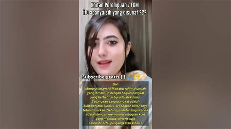 Bagian Intim Cewe Yg Disunat Tuh Ininya 😱 Youtube