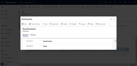Opening A Sub Grid Record In A Pop Up Window In Dynamics