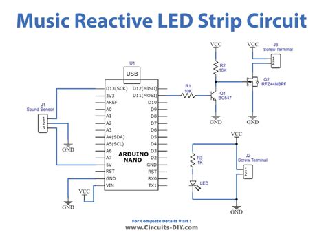 Rgb Led Strip Driver Circuit Diagram