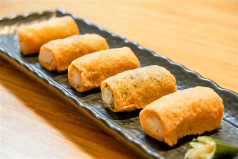 A Guide To Inarizushi Japans Sweet And Juicy Inari Sushi The Fast