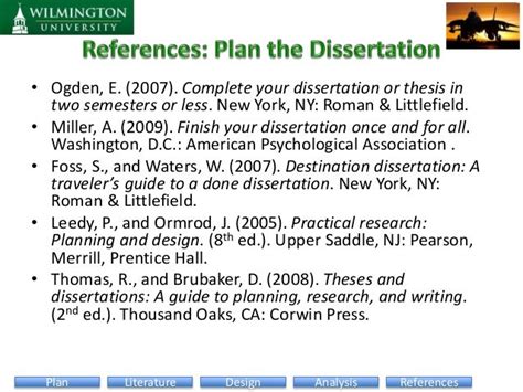 Dissertation Process Timeline A Written Essay