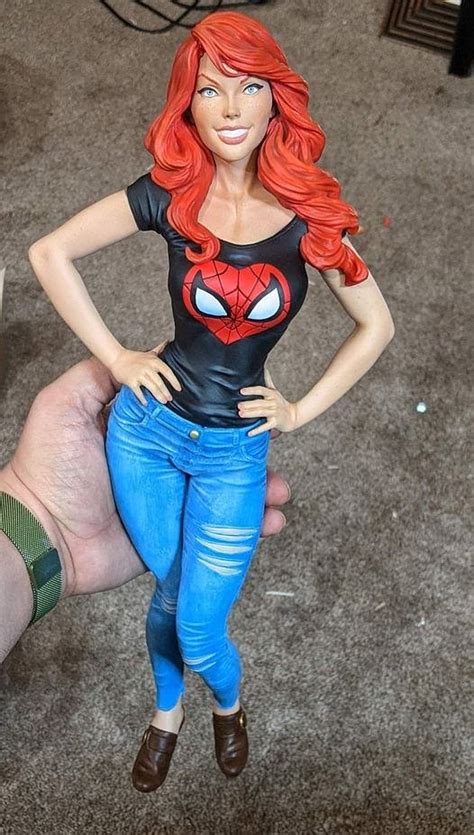 Mary Jane Watson From Spiderman Stl File 3d Print