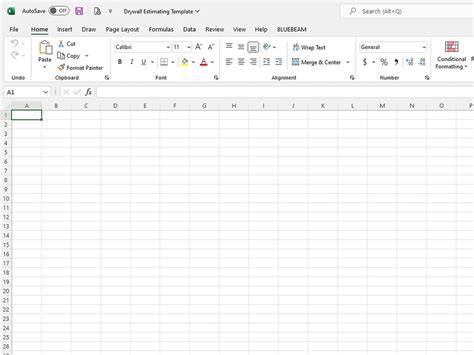 Drywall Estimating Spreadsheet Etsy