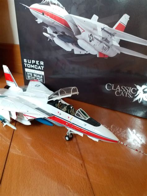 F 14d F14 Super Tomcat Prototype Buno 157986 1 72 興趣及遊戲 收藏品及紀念品 明星