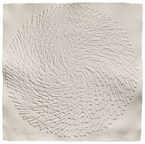 GÜnther Uecker B 1930 Untitled Spiral Christies