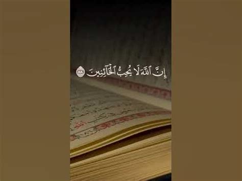 إن الله لا يحب الخائنين Youtube